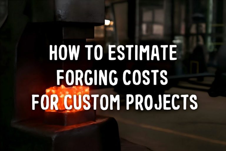 How to Estimate Forging Costs for Custom Projects? - Boberry Machining