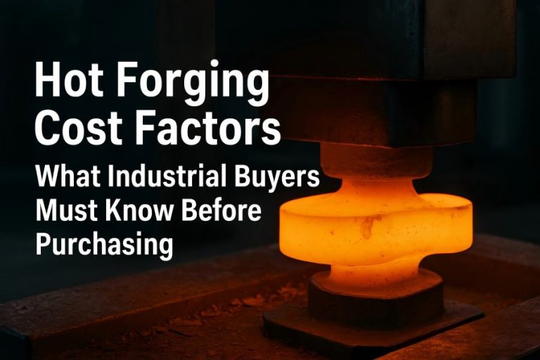 Hot Forging Cost Factors: What Industrial Buyers Must Know Before ...