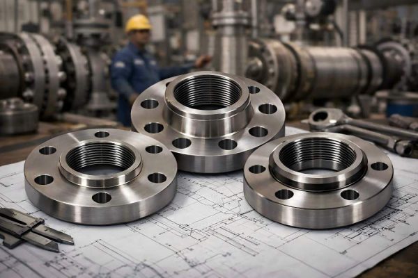 FF, RF, or RTJ Threaded Flanges: Key Differences and Industrial ...
